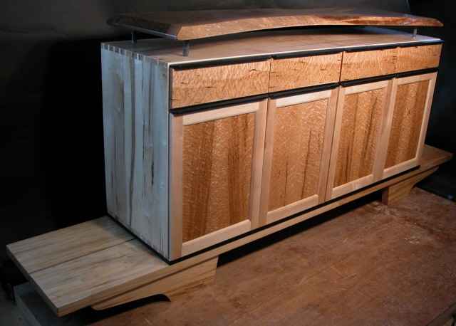 Live Edge Cabinets | Dumond's Custom Furniture