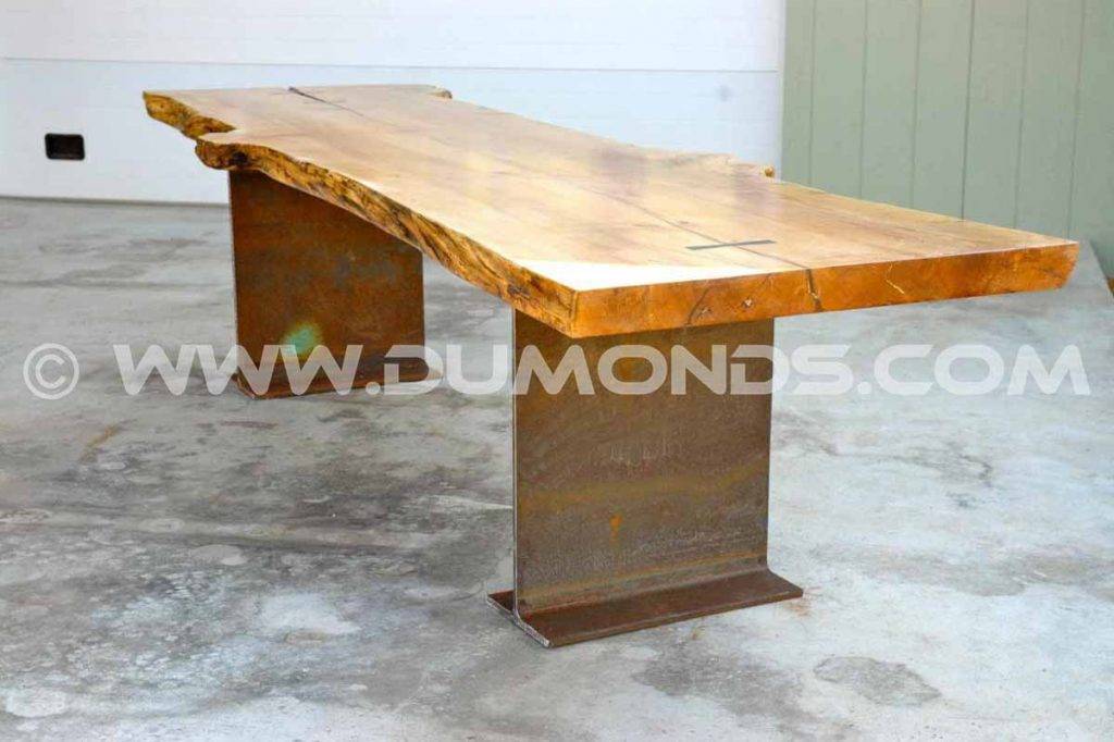 Eye-catching Maple Burl Conference Table